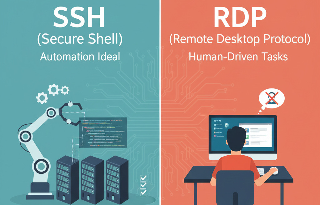 SSH vs RDP: Which Remote Access Protocol is Best for You? Comprehensive Comparison 2026